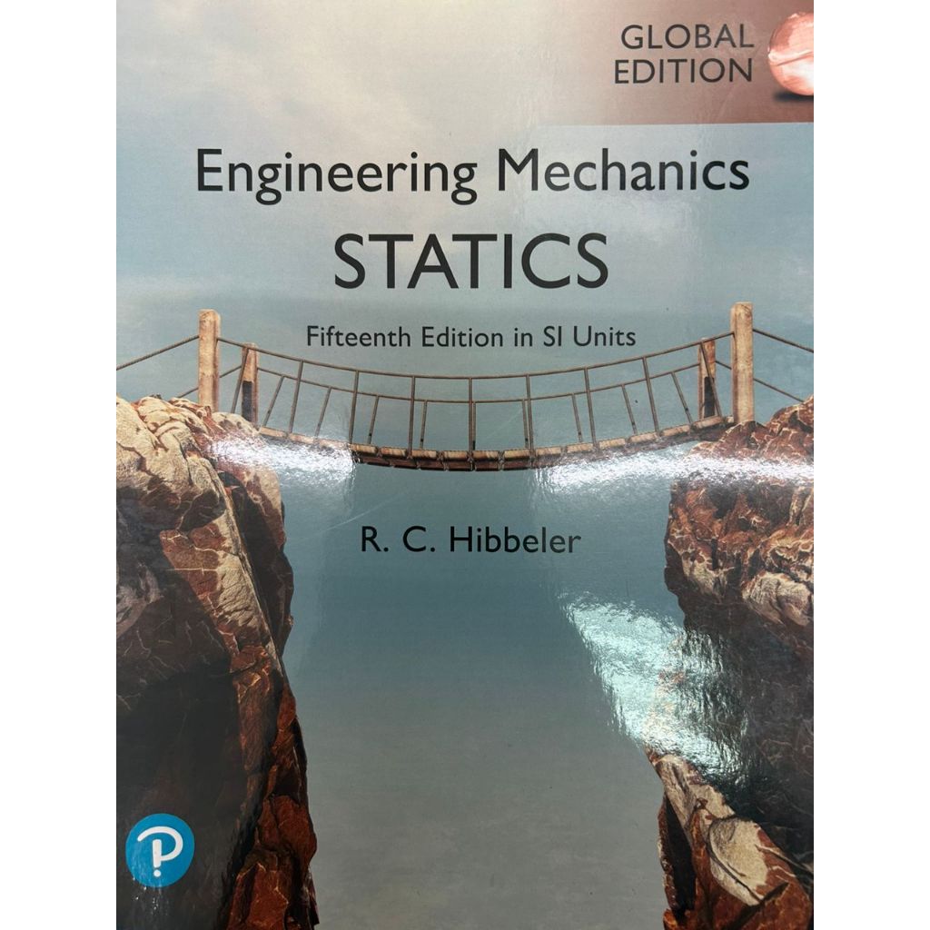 ORIGINAL Engineering Mechanics: Statics, SI Units, 15th edition Hibbeler | Shopee Malaysia