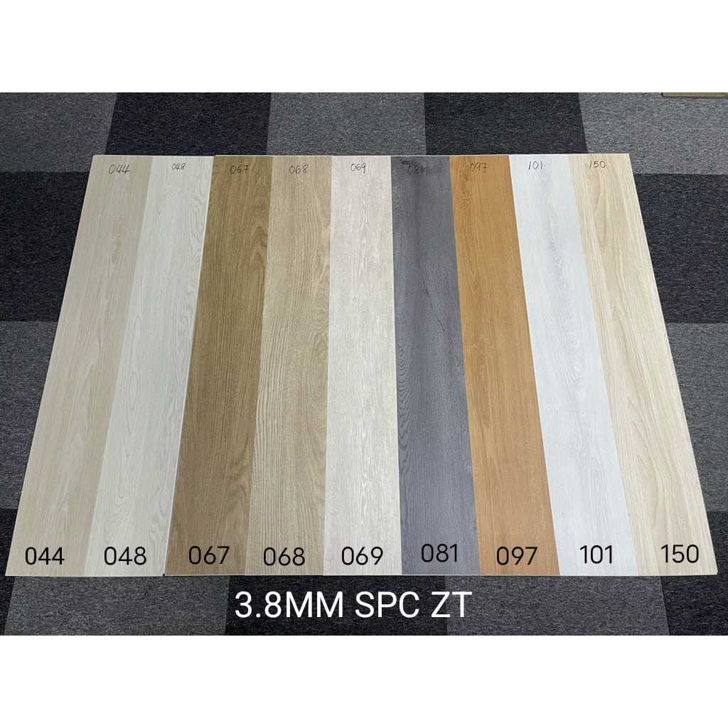 Spc 3.8mm Flooring **12pcs/box** ZT **PROMOTION** | Shopee Malaysia