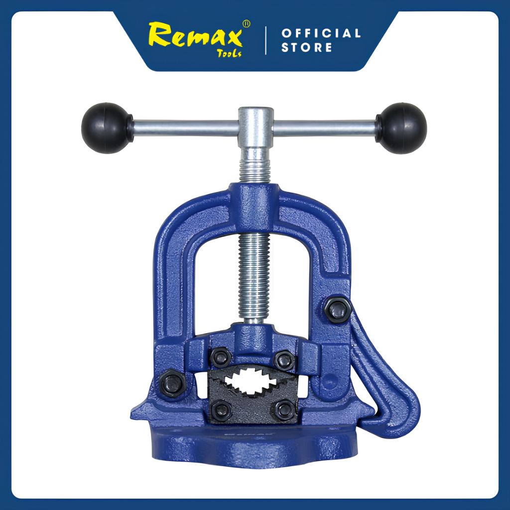 Remax Bench Pipe Vice Yoke Hinged Clamp on Type Threader Pipe Plumbing ...