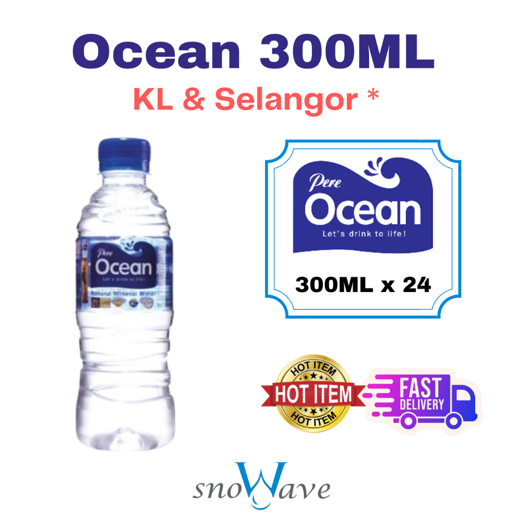 Ocean Natural Mineral Water 300ML 3-4 Ctn (Kotak) | Shopee Malaysia