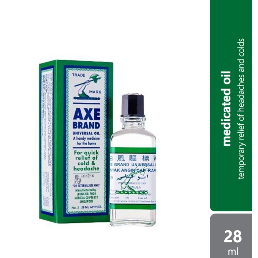 AXE OIL Cap KapakMinyak Angin Cap Kapak No.2 28ml | Shopee Malaysia