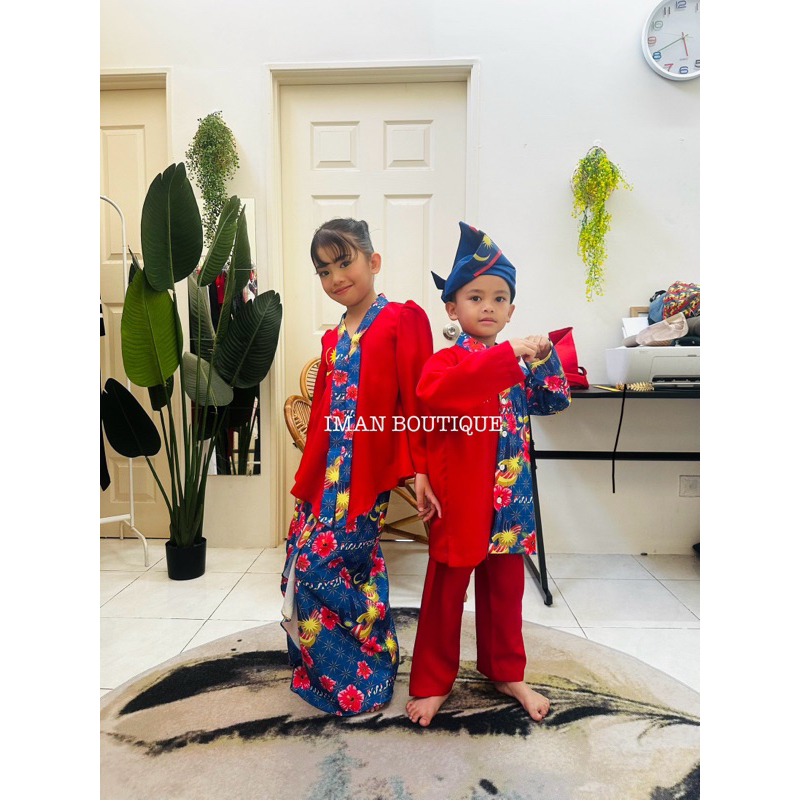 BAJU MERDEKA BATIK KANAK KANAK LELAKI | Shopee Malaysia