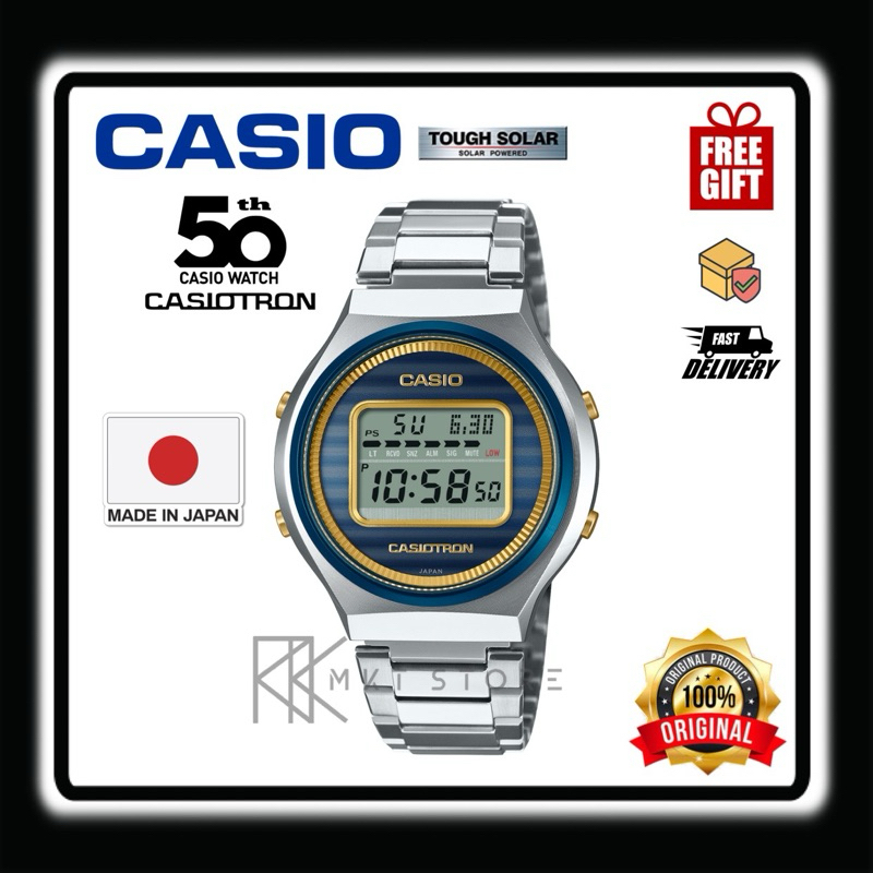 Original Casio Tron 50th Anniversary TRN50 / TRN50SS / TRN-50SS-2A / TRN-50SS-2ADR Watch ...
