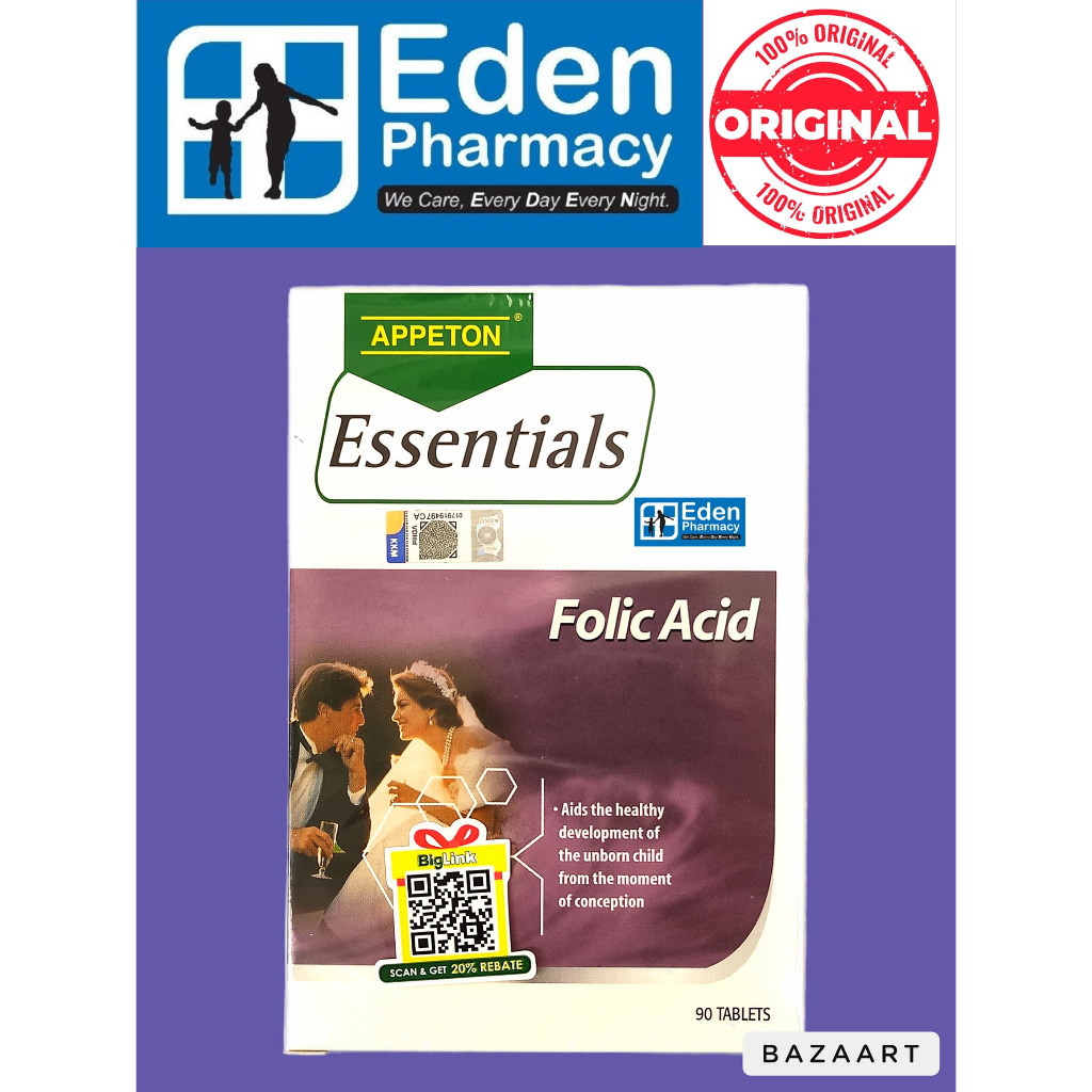 Appeton Essentials Folic Acid ( 90's ) | Shopee Malaysia