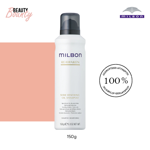 Milbon Reawaken Shine Renewing Oil Shampoo 150g (30% off due to close-to-expiry) | Shopee Malaysia