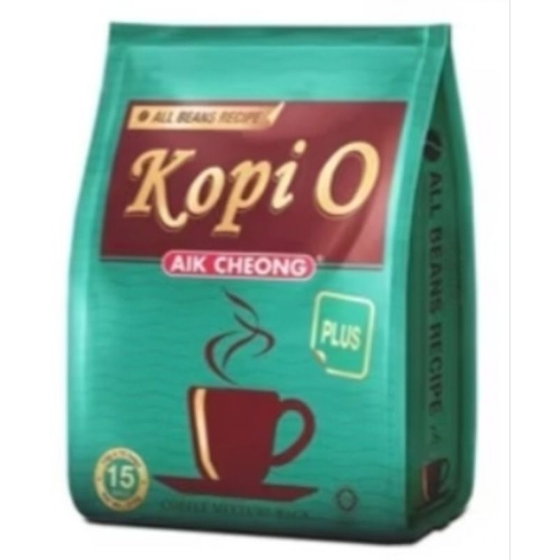 AIK CHEONG KOPI O PLUS 210g (15s x 14g) | Shopee Malaysia