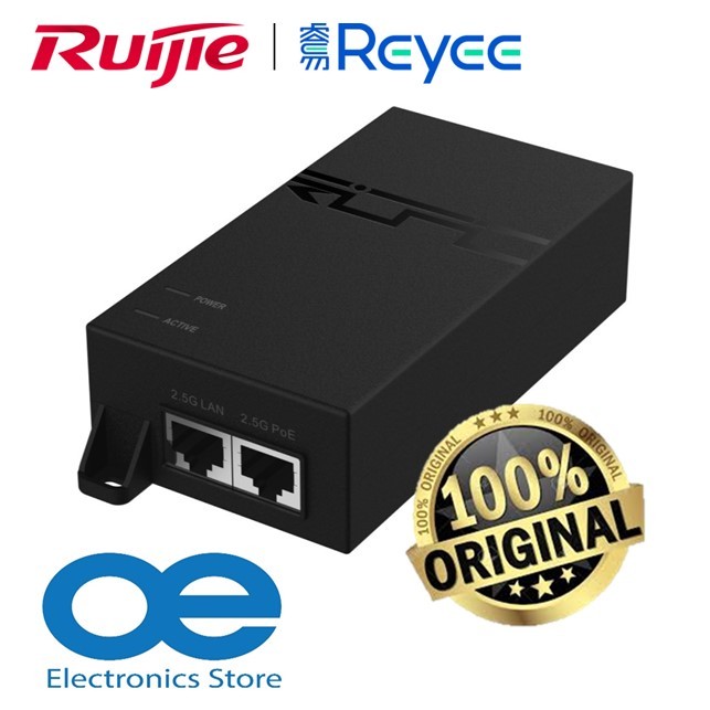 RUIJIE REYEE RG-POE-50-60W-MG Network 2500Base-T , 56V , 60W , Passive ...