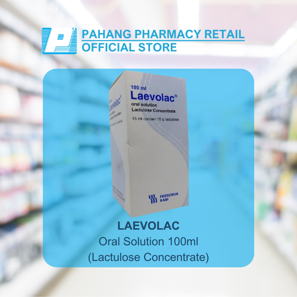 LAEVOLAC Oral Solution 100ml (Lactulose Concentrate) | Shopee Malaysia