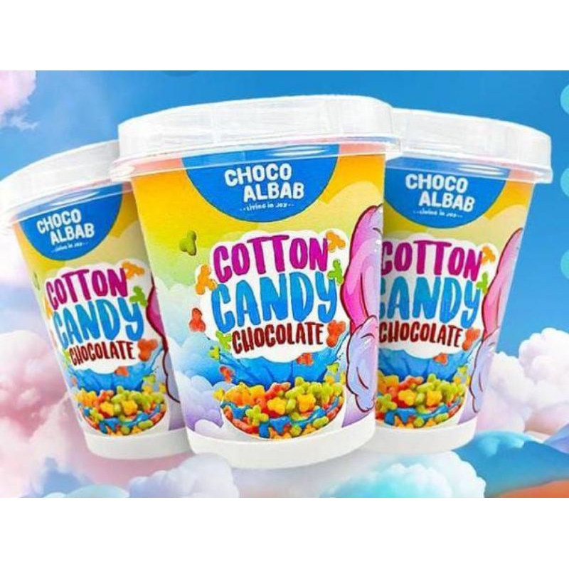 READY STOK! COTTON CANDY CHOCOLATE CHOCO ALBAB | Shopee Malaysia