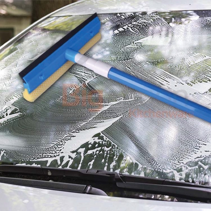 Glass Window Cleaner Washer Squeegee Long Wiper Handle Sponge Glass ...