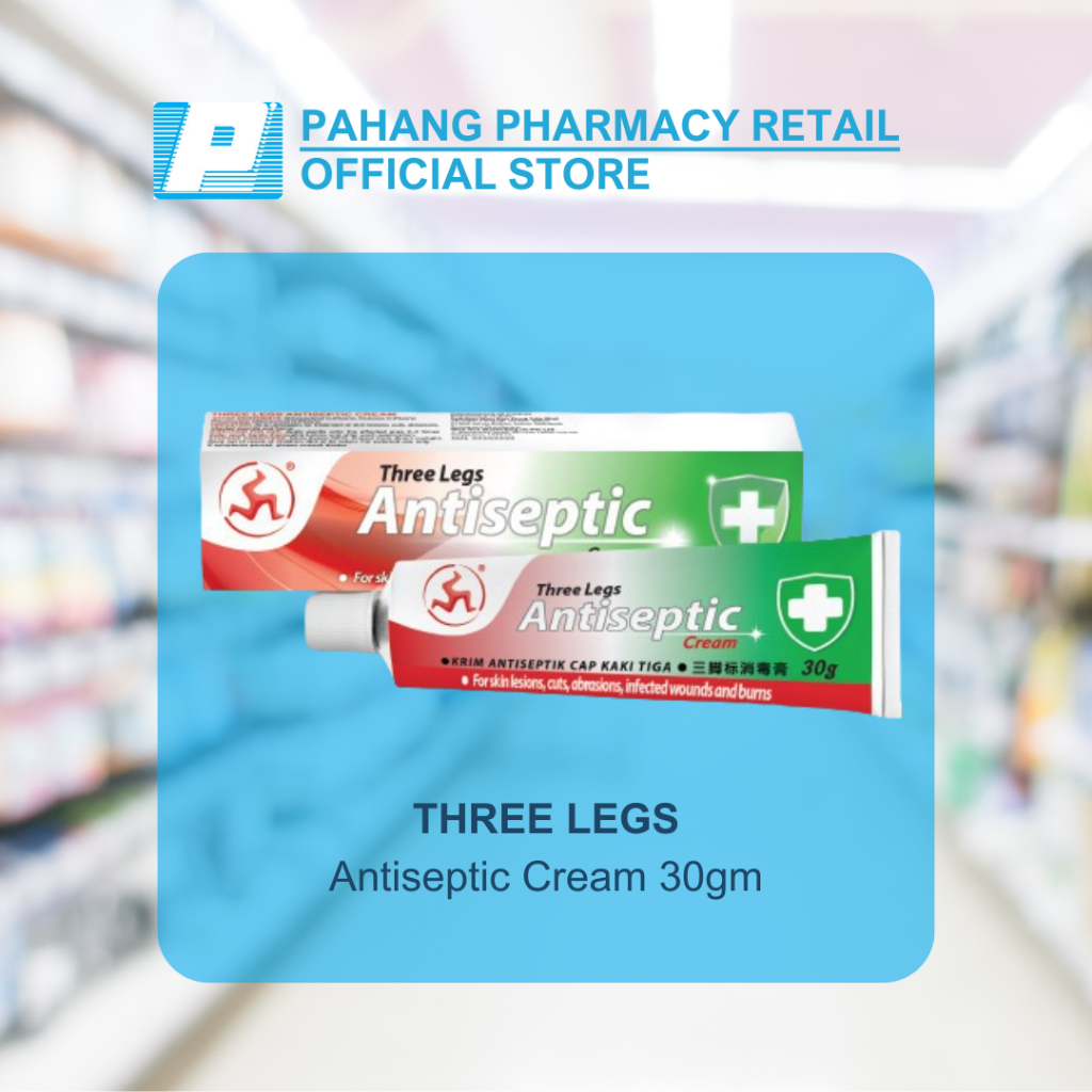 THREE LEGS Antiseptic Cream 30gm | Shopee Malaysia