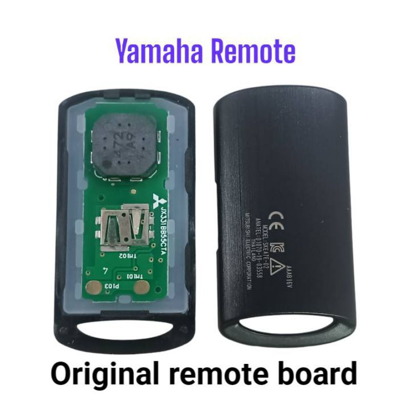 Original Yamaha NVX XMAX Y16 Aerox Yamaha Remote Control | Shopee Malaysia