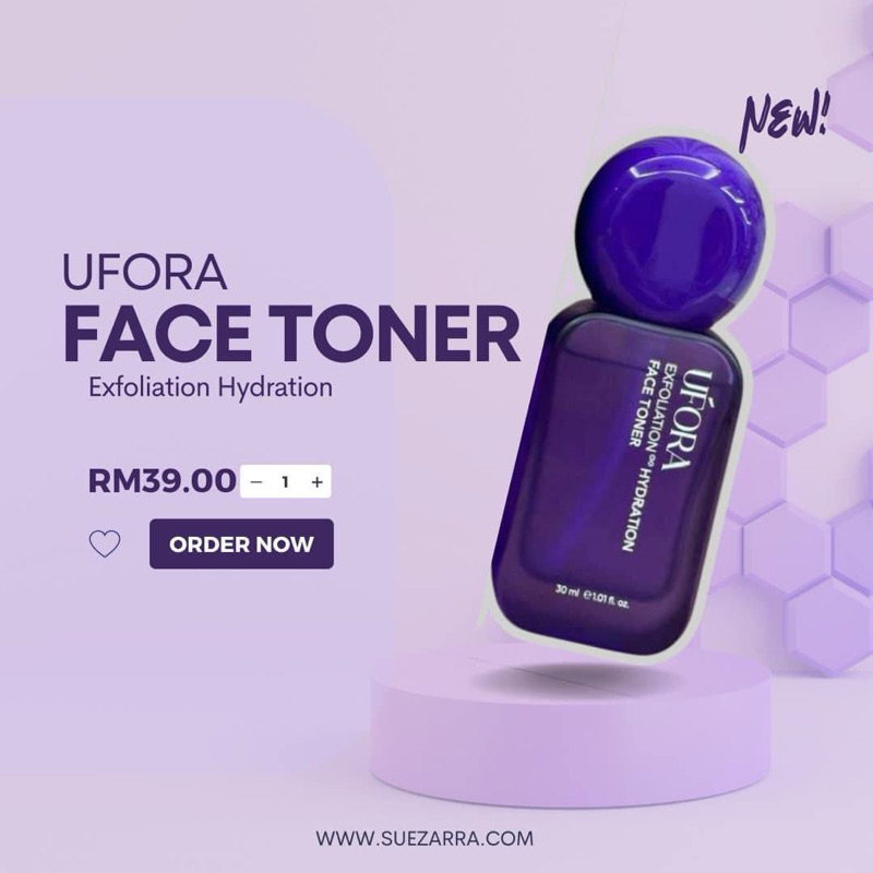 💯 𝗢𝗥𝗜𝗚𝗜𝗡𝗔𝗟💕DIRECT HQ TONER UFORA FACE TONER EXFOLIATION HYDRATION ...