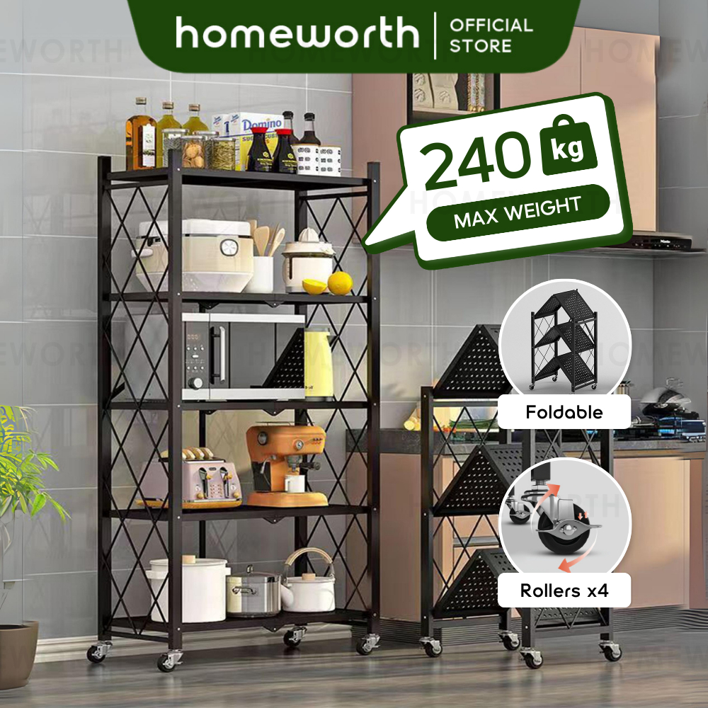 HOMEWORTH Rak Dapur Kabinet Dapur Kitchen Organizer Kitchen Rack ...