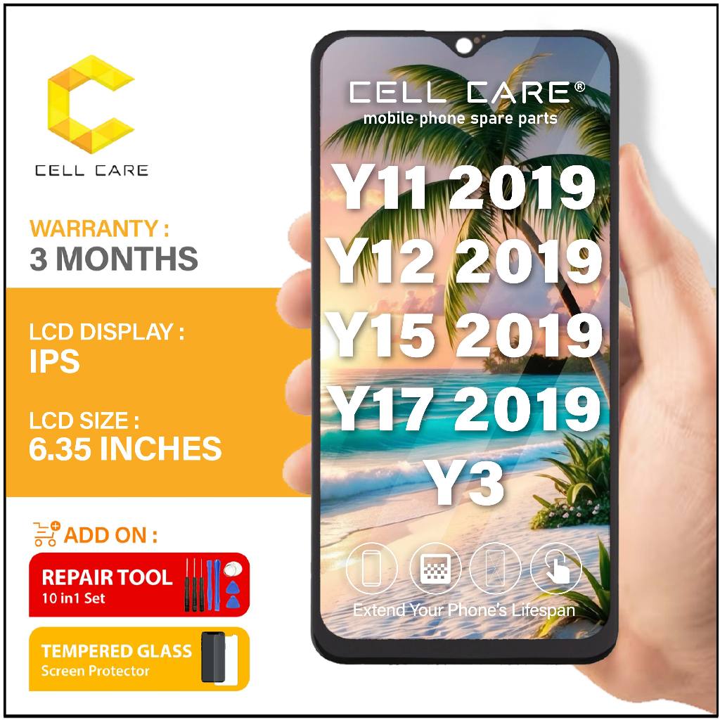 LCD SCREEN DISPLAY FOR VIVO Y11 2019 / Y12 2019 / Y15 2019 / Y17 2019 ...
