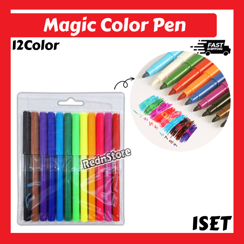 Magic Pen Color Pen / Color Pen Set / Watercolor Marker / Pen Color ...