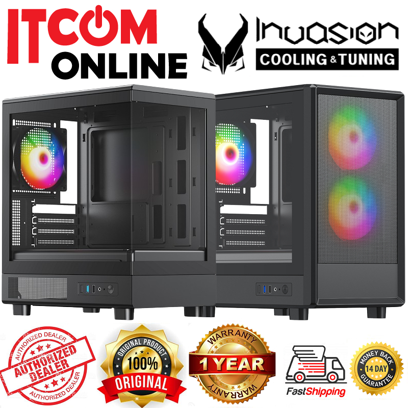 INVASION M-1000 / M-2000 TG MATX CASING (CS-INV-M-1000-BK)(CS-INV-M ...