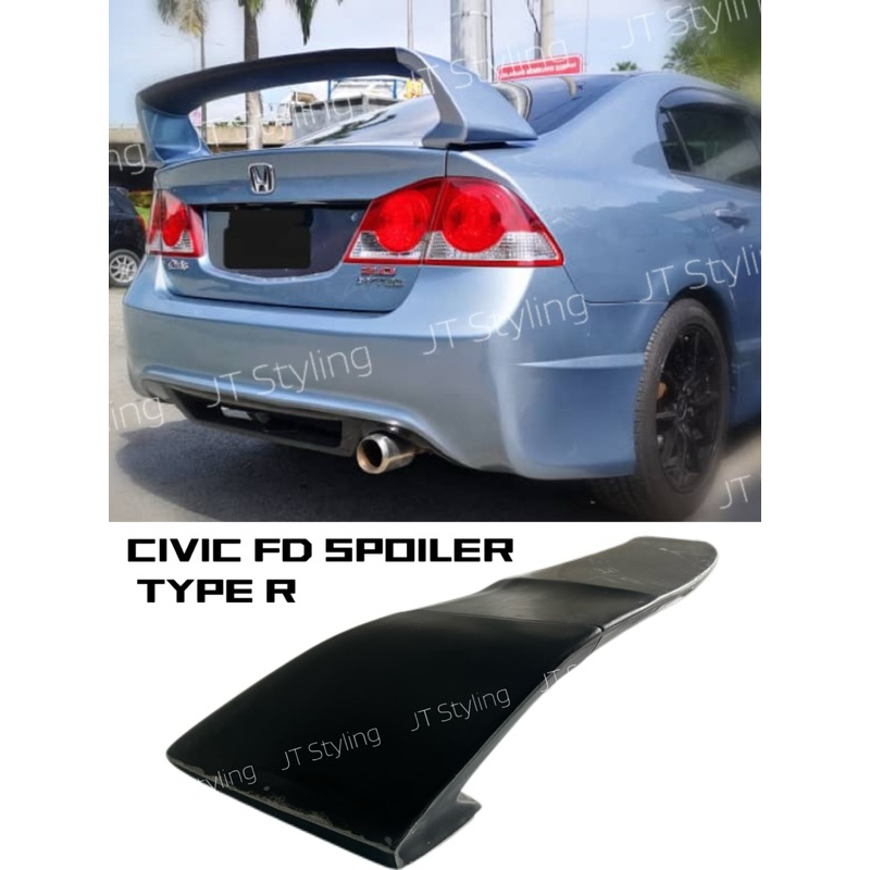 HONDA CIVIC FD 2006-2011 TYPE R SPOILER WING | Shopee Malaysia