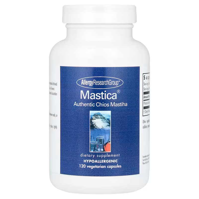 Allergy Research Group, Mastica®, Authentic Chios Mastiha, 120 ...