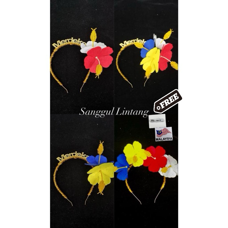 New Resign & Ready Stock Cekak/Sanggul/Merdeka/Sanggul lintang/Dewasa ...