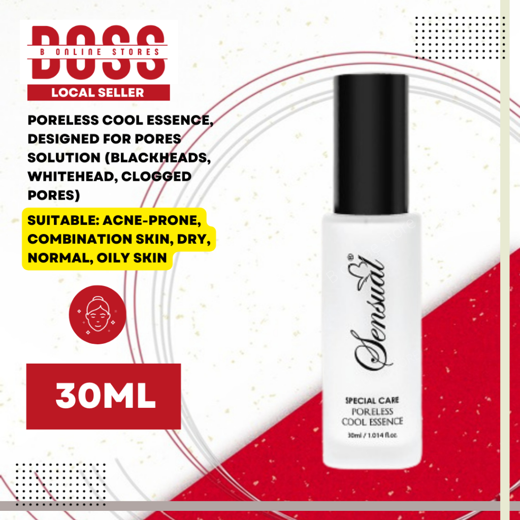 SENSUAL Skincare Special Care Poreless Cool Essence 毛孔紧致精华露 30ml ...