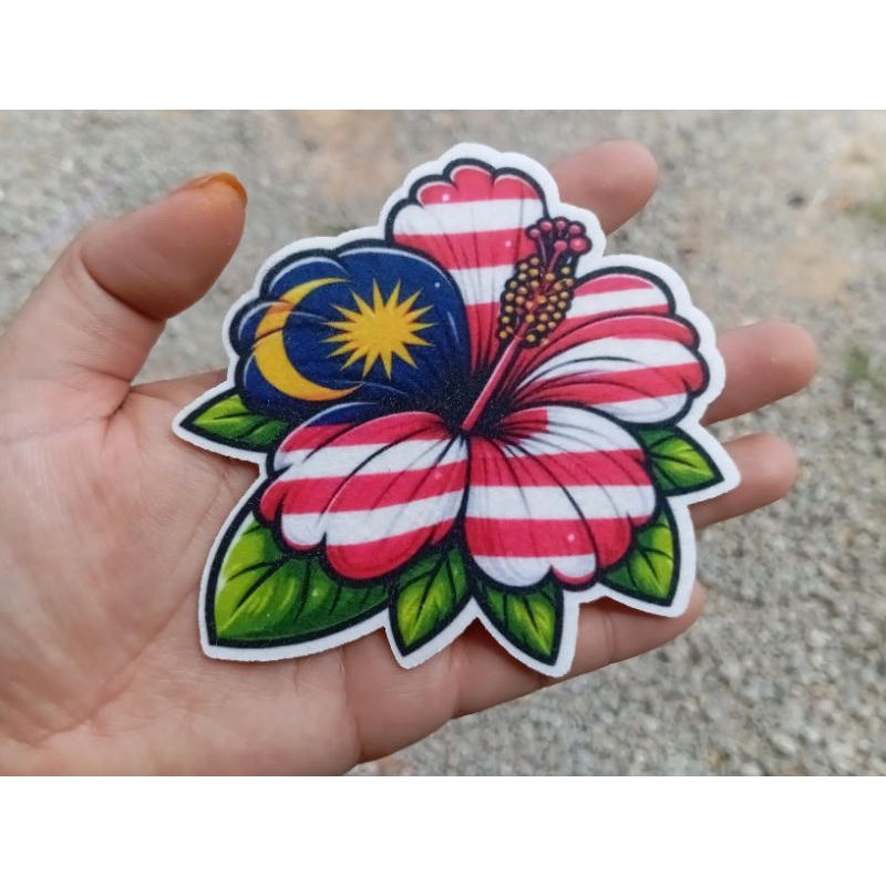 Brooch Bunga Raya Besar 9cm Felt | Shopee Malaysia