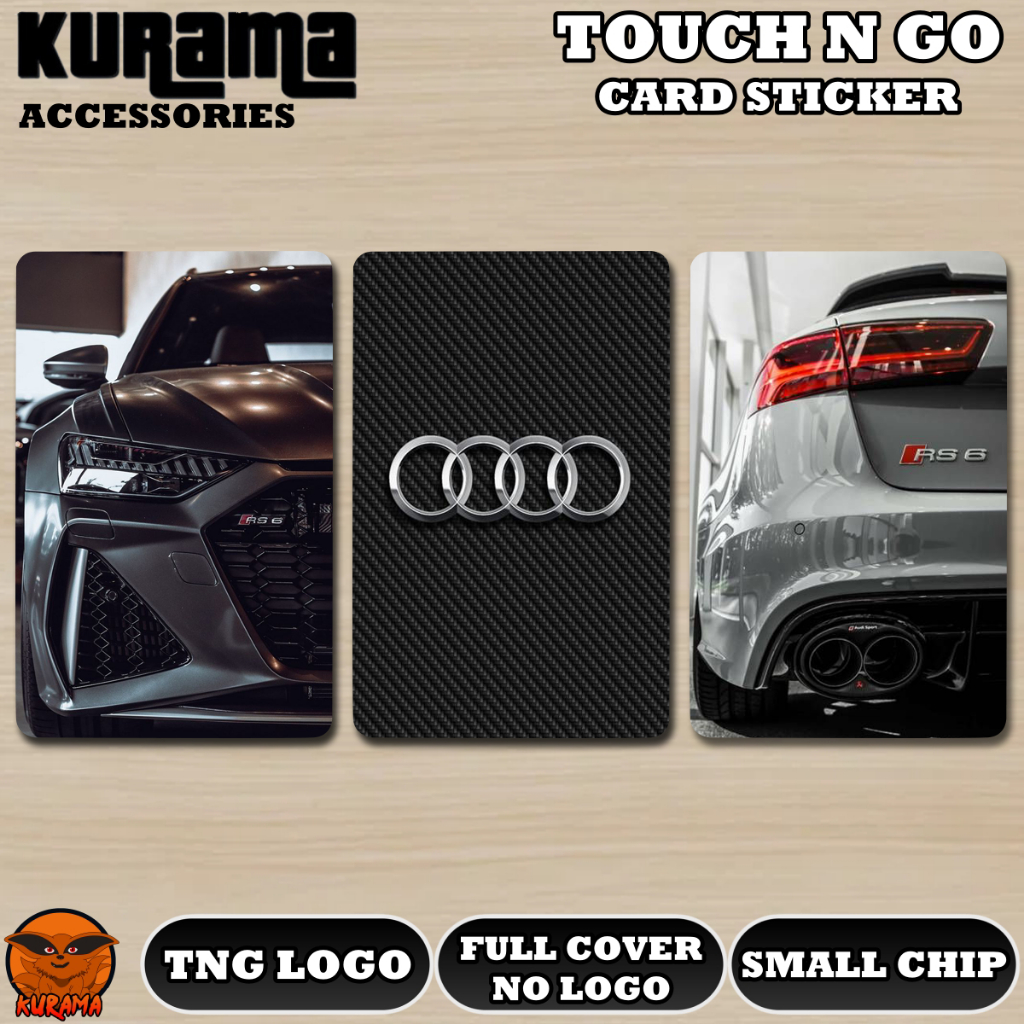 [ AUDI ] Touch n Go Card Sticker Cover TNG / MASTER / VISA / CREDIT ...