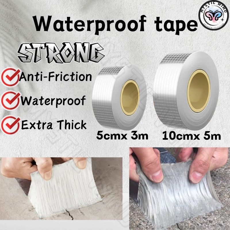 WaterProof Anti leakage Tape Aluminum Foil Strong Tape Power Gam ...
