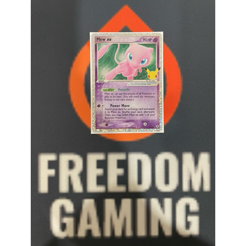 Pokemon TCG 25th Anniversary Celebrations - Mew EX (Mint) | Shopee Malaysia