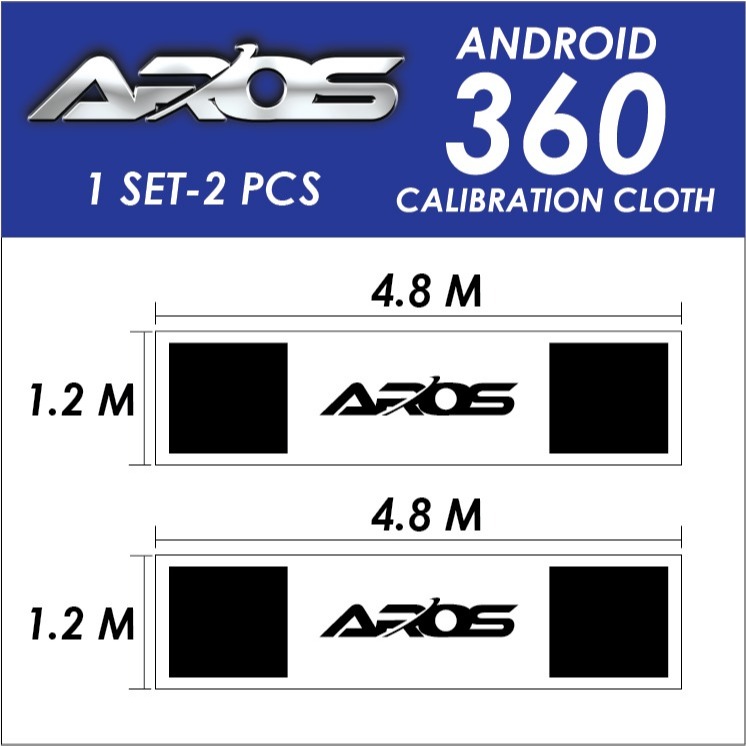 [AROS] 360 Calibration Setting Cloth For Android Player | Shopee Malaysia