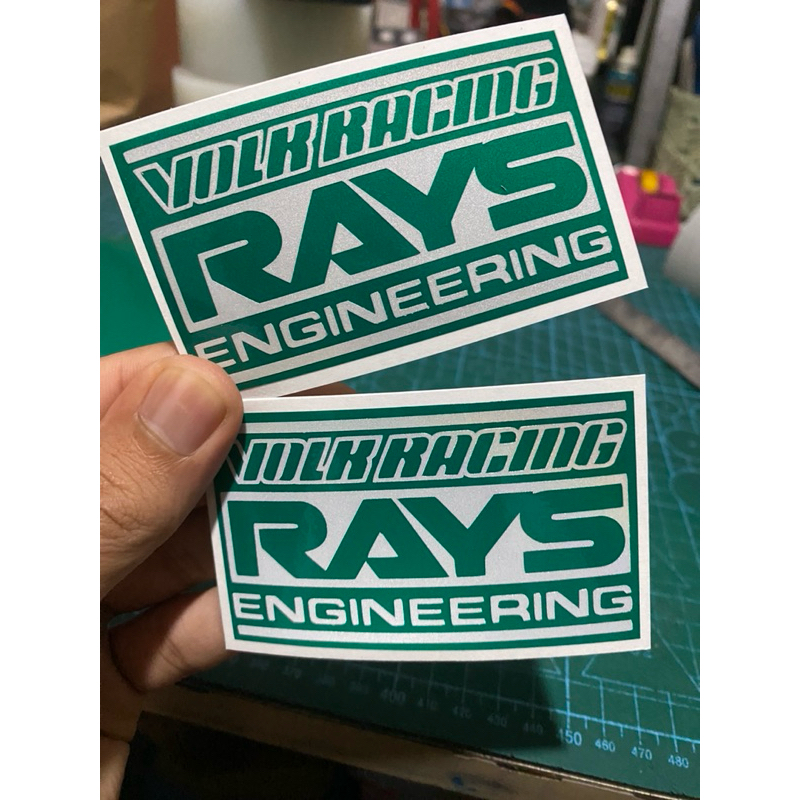 STICKER VOLK RAYS ENGINEERING REFLECT | Shopee Malaysia