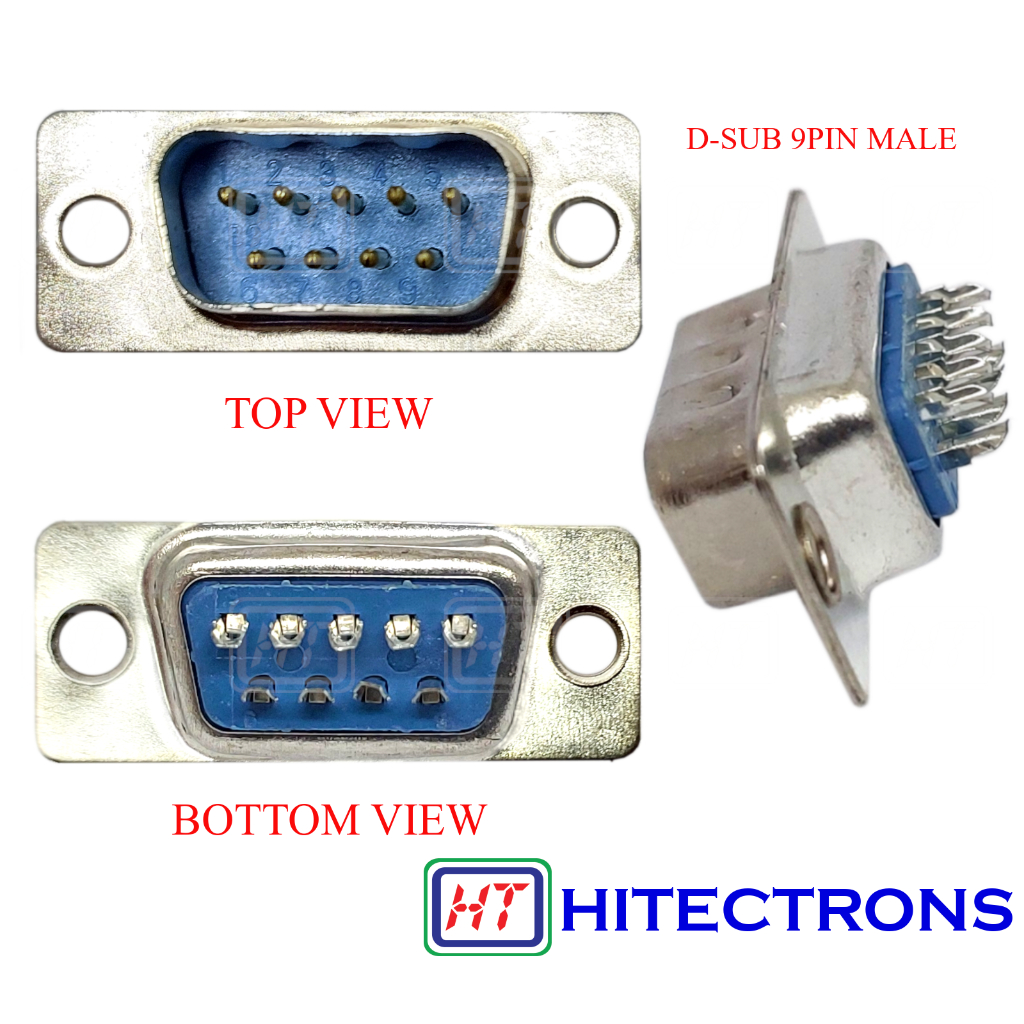 D-SUB MALE CONNECTOR | Shopee Malaysia