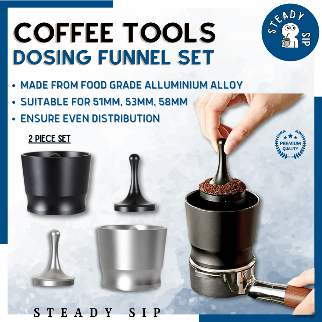 Steady Sip Coffee Dosing Funnel Dosing Cup 51mm 54mm 58mm Espresso ...