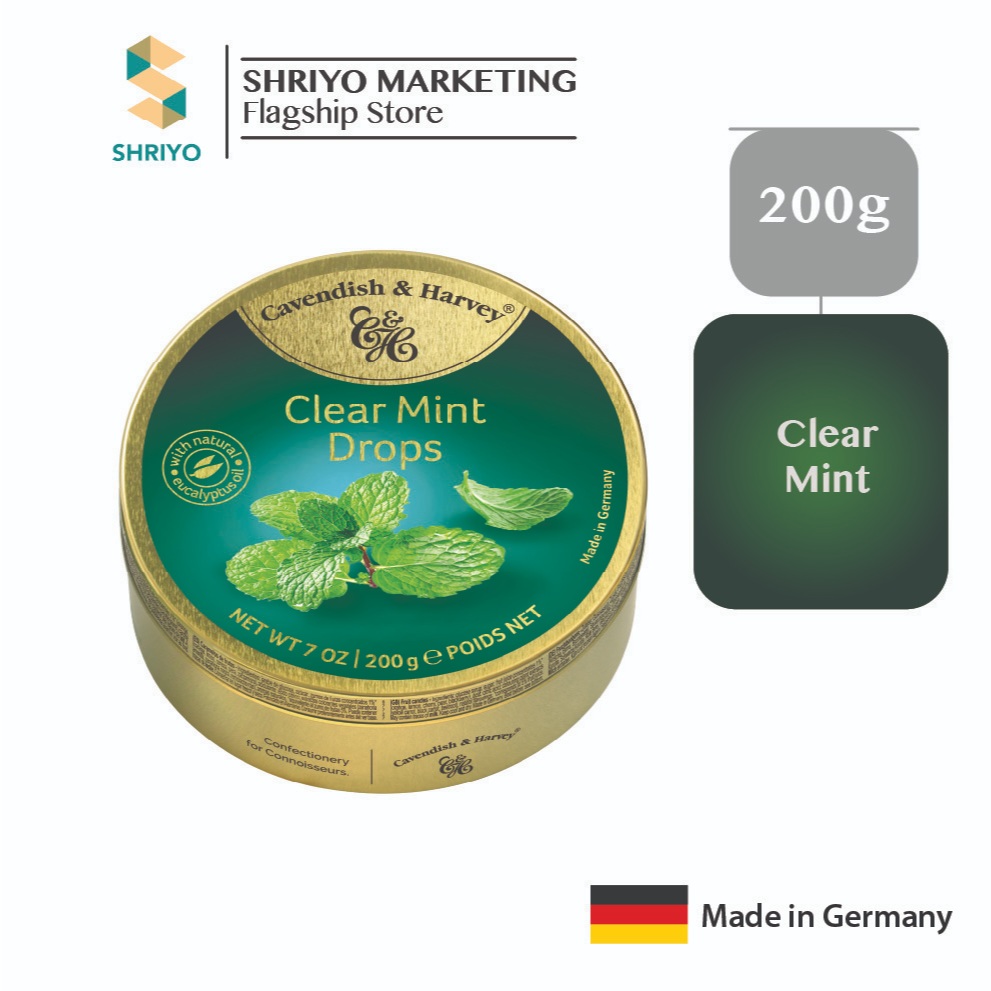 Cavendish & Harvey Clear Mint Drops (200g) | Shopee Malaysia