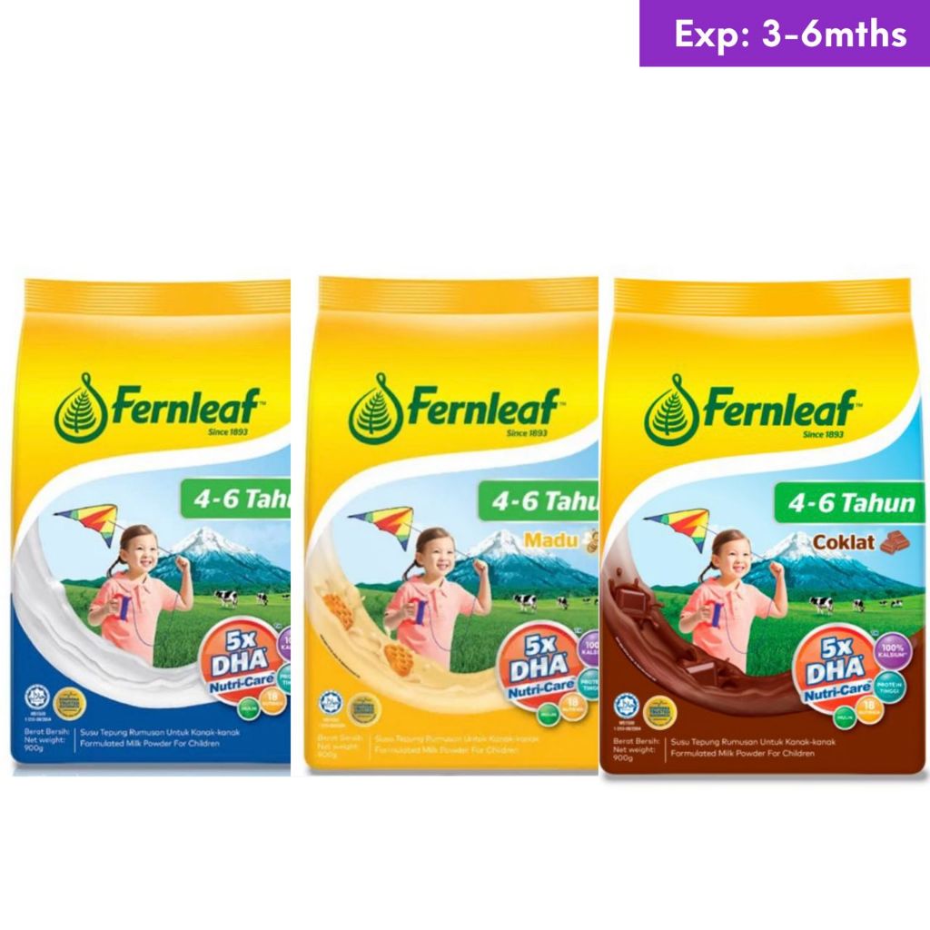 Fernleaf Formula 4-6 Years 900g EXP(MAR 2025 to JULY 2025) | Shopee ...
