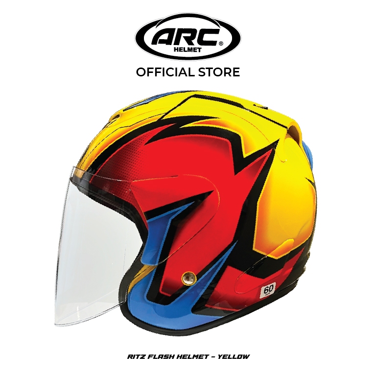 ARC RITZ FLASH HELMET | Shopee Malaysia