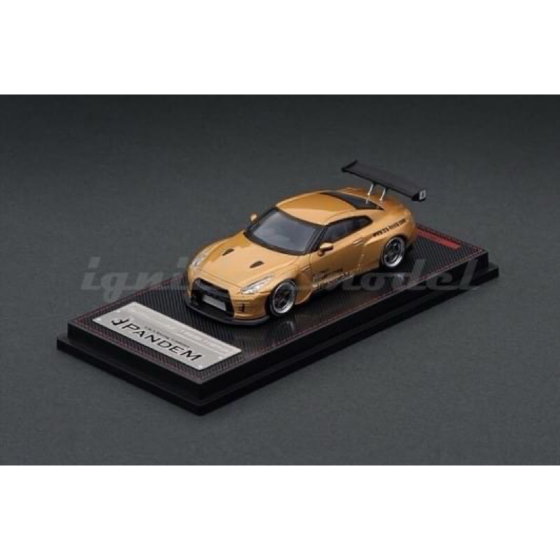 IGNITION MODEL PANDEM R35 GT-R GOLD IG1744 | Shopee Malaysia