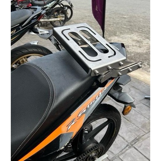 PARAM Monorack Lipat Stainless Steel Y15 LC135 V1-V8 Y16 V1 V2 RS150 ...