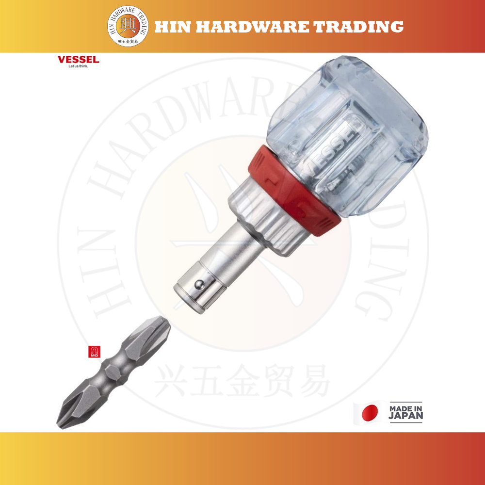 VESSEL Pemutar Skru Ratchet 72 Gear TD-6700W-23 – Jepun 72 Gears ...
