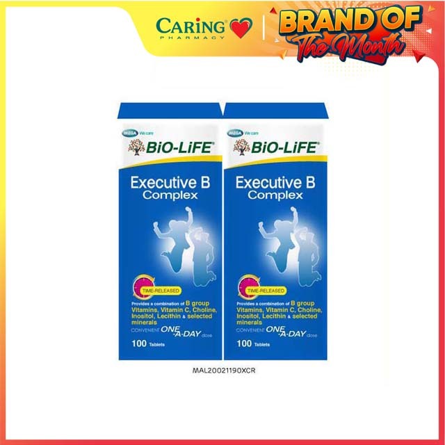BIO-LIFE EXEC B COMPLEX (100S × 2) | Shopee Malaysia