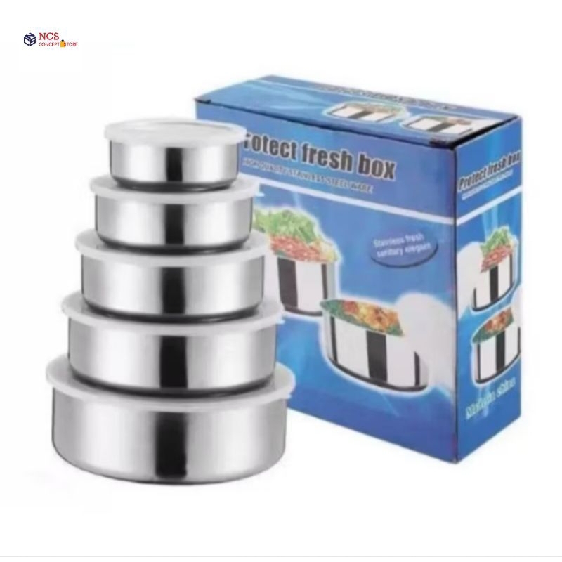 5 in 1 Protect Fresh Box High Quality Stainless Steel Ware Multiple ...