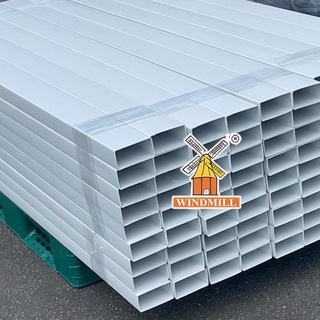 1meter Hydroponic NFT Hydro upvc Urban Rectangular Pipe Square Paip 2 ...