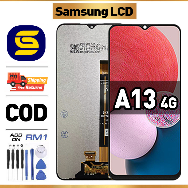 LCD SAMSUNG A13 4G A135F Compatible For Glass Original Touch Screen ...