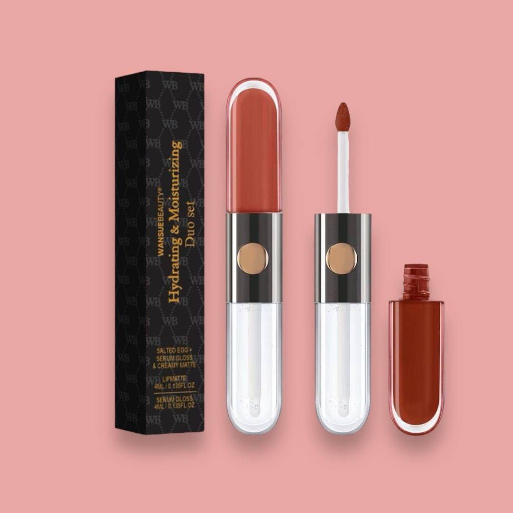 Wansue Lipmatte Duo Set 4ml (Jasmine & Salted Egg) | Shopee Malaysia