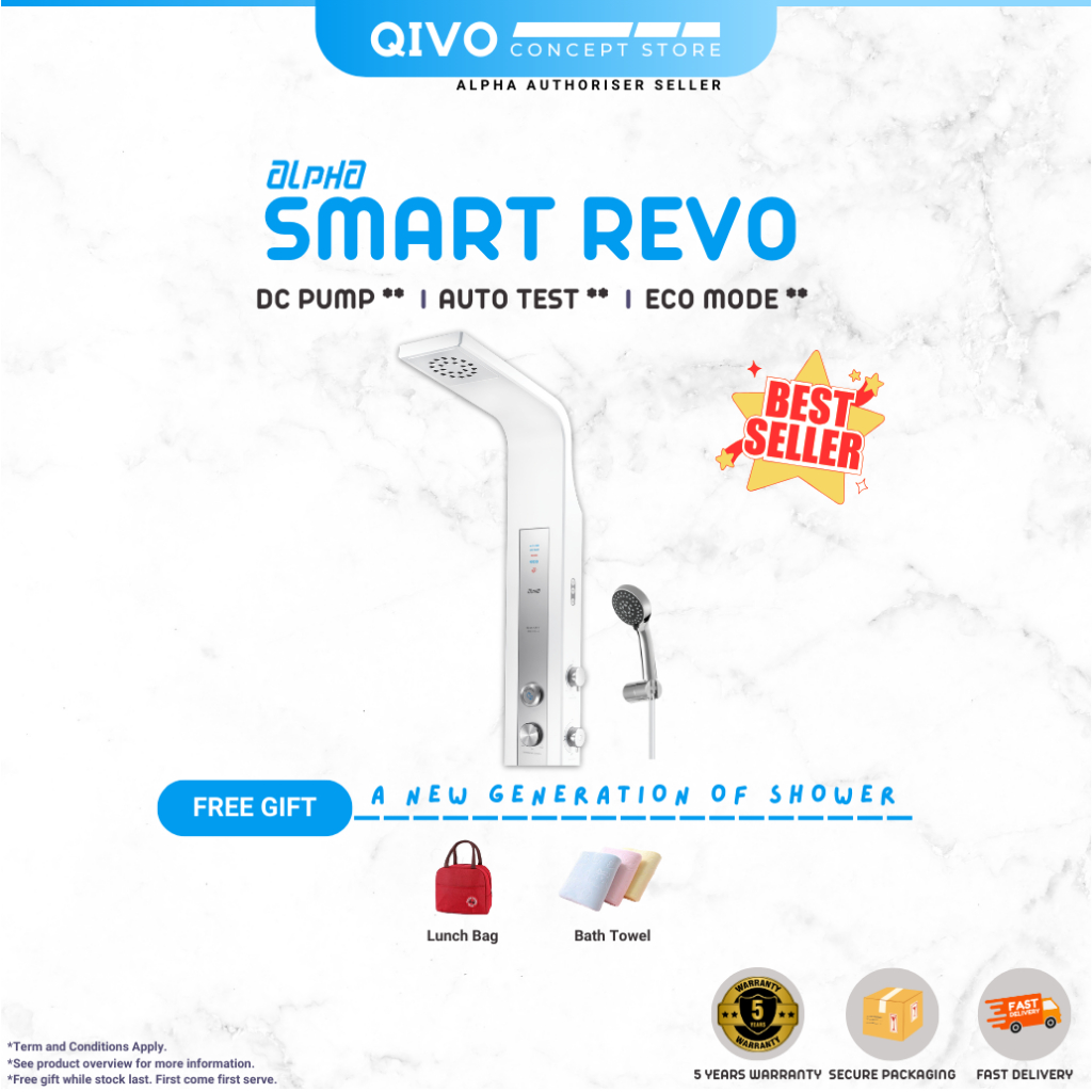 Alpha Smart Revo i DC Pump SK White | Shopee Malaysia