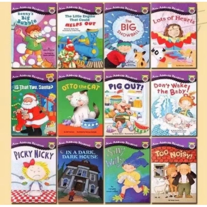(12 Books) Picture Reader All Aboard Reading Story Book | Shopee Malaysia