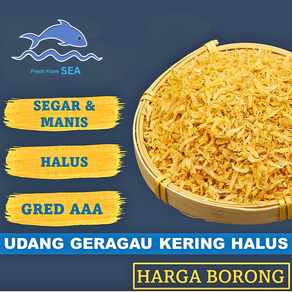 250g UDANG GERAGAU KERING PANGKOR ( HALUS ) / Udang Kepai / Dried ...