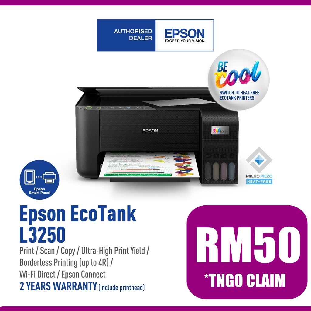 EPSON L3256 L3250 L3210 L121 L3150 / L3110 / L1110 / M1120 INK TANK ...