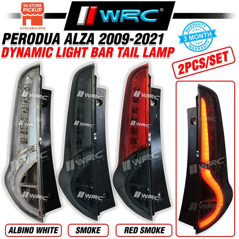 WRC Perodua Alza 2009 - 2021 Dynamic Light Bar Tail Lamp | Shopee Malaysia