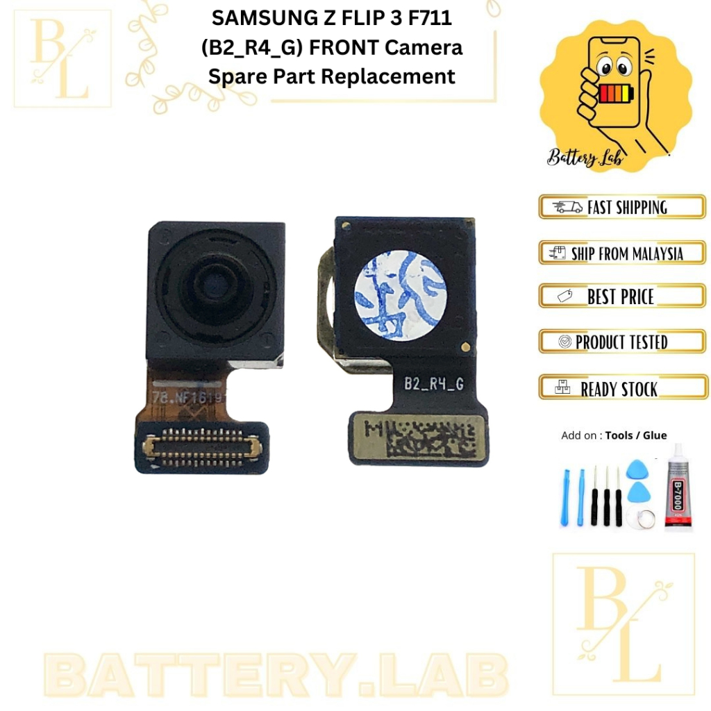 SAMSUNG Z FLIP 3 F711 (B2_R4_G) FRONT Camera Spare Part Replacement | Shopee Malaysia